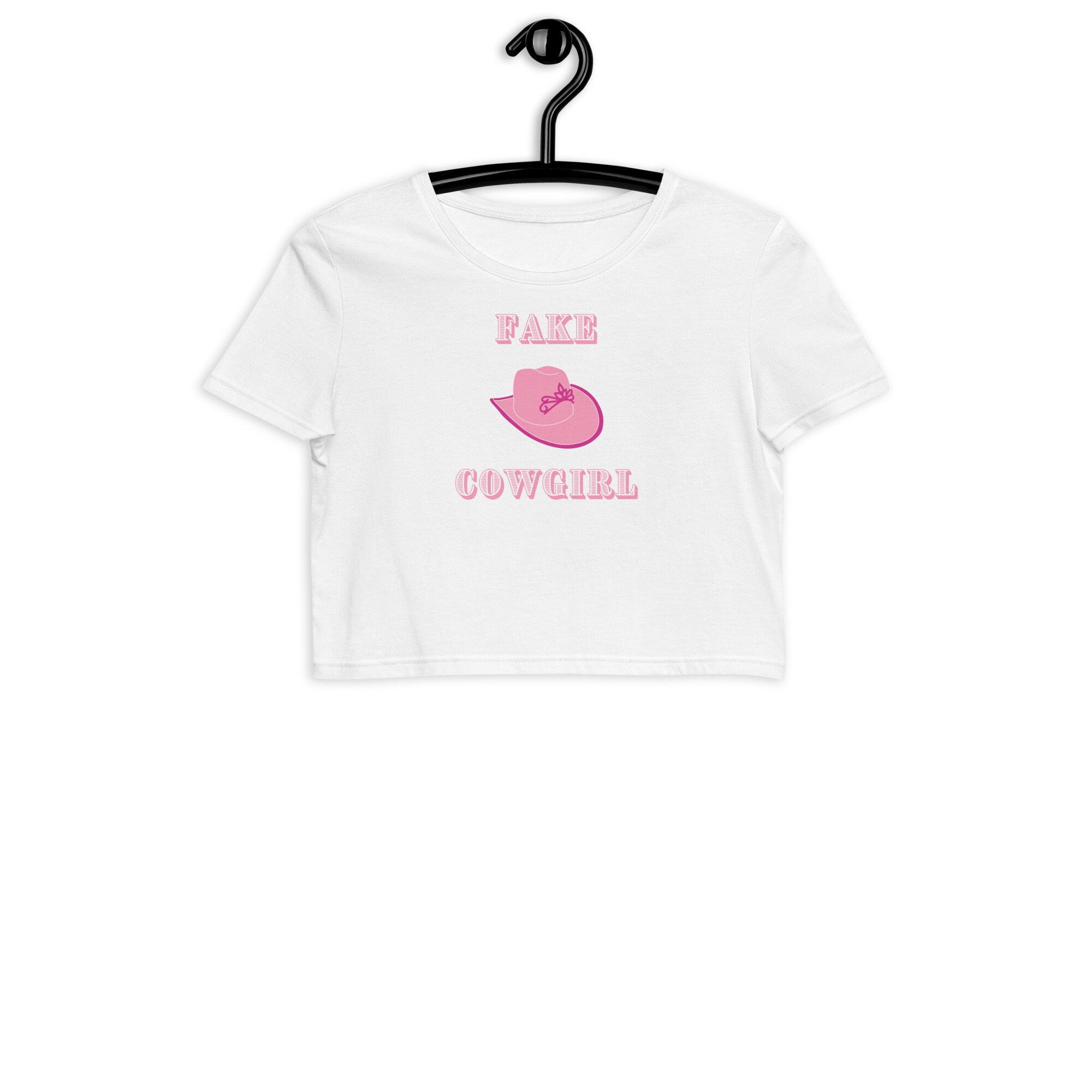 Fake Cowgirl- Organic Crop Top - Etsy
