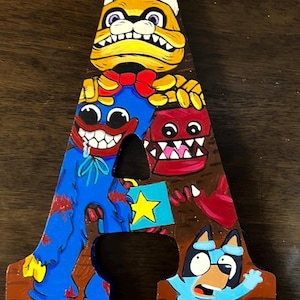 Custom Character Letters - Etsy