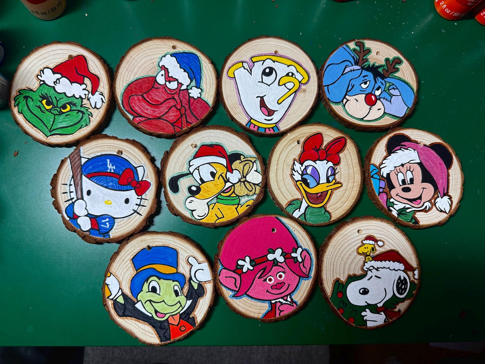 Custom Character Christmas Ornaments - Etsy