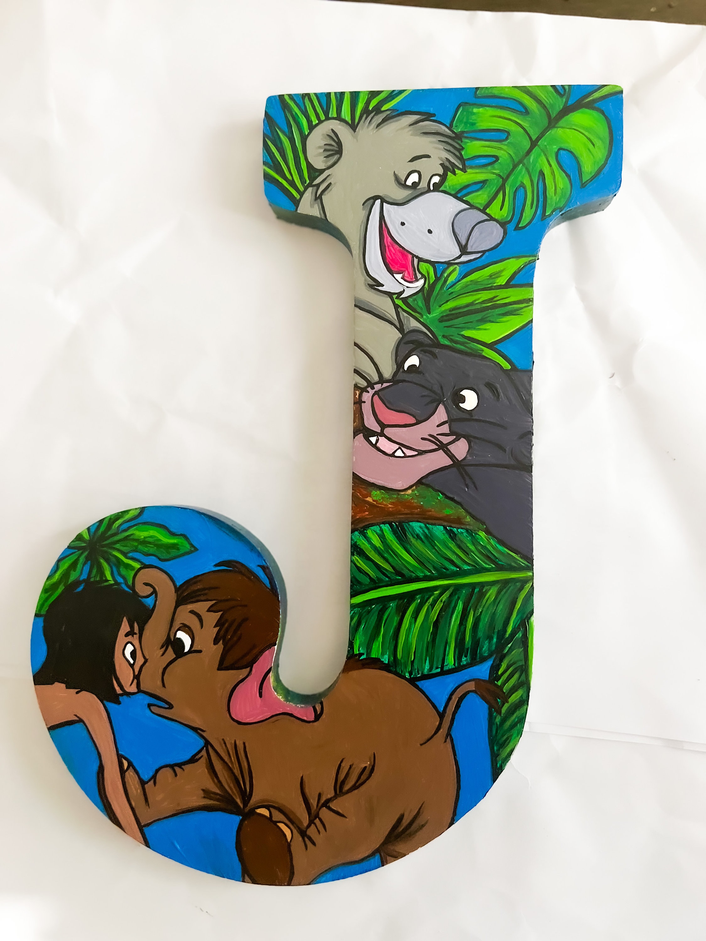 Custom Cartoon Character Letters - Etsy