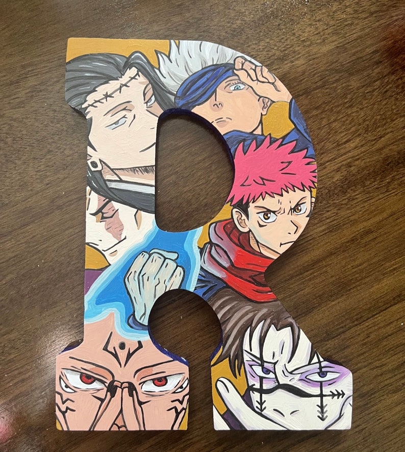 Custom Character Letters - Etsy