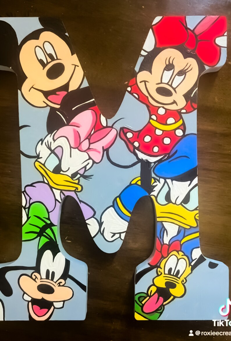 Custom Character Letters - Etsy