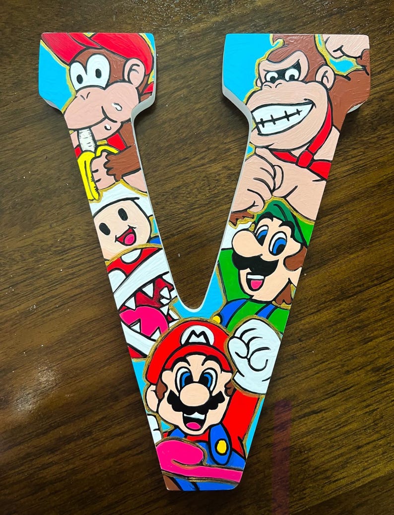 Custom Character Letters - Etsy