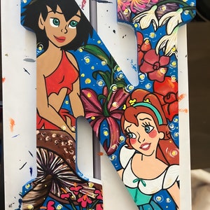 Custom Character Letters - Etsy