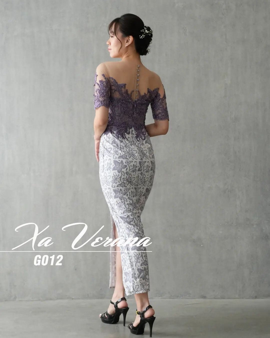 Kebaya off Shoulder, Custom Kebaya Modern, Custom Formal Event Dress ...