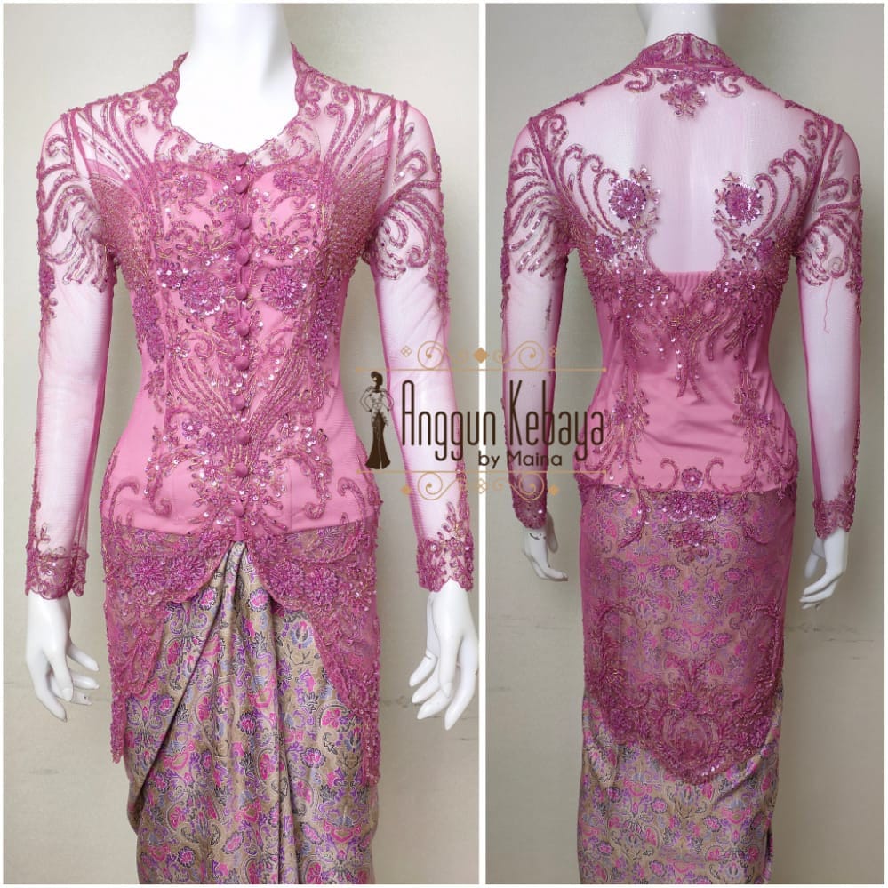 Kebaya Modern Casual Dress Long Kebaya Kebaya Bridesmaid - Etsy