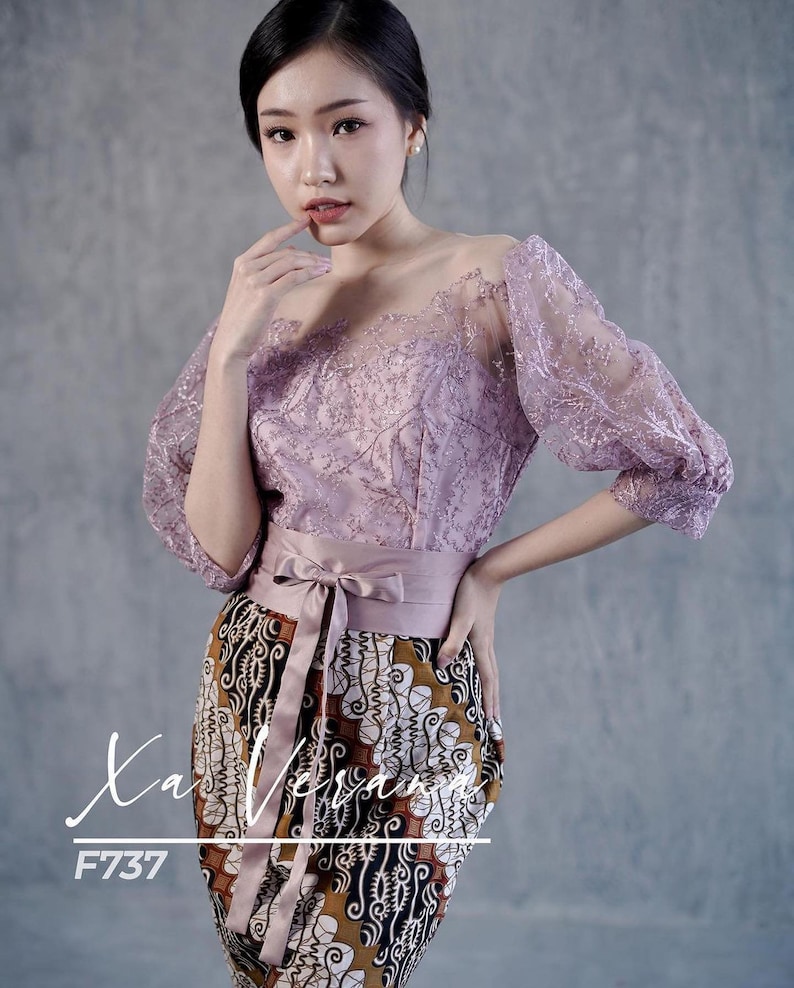 Kebaya Luxury, Custom Kebaya Modern, Custom Formal Event Dress ...