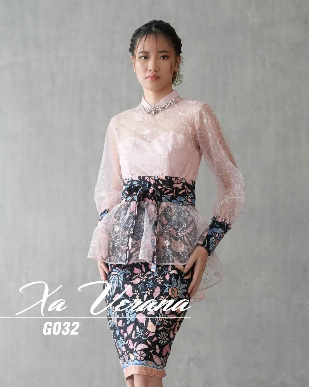 Wedding Guest Dress, Batik Indonesia Dress, Batik One Set, Custom ...