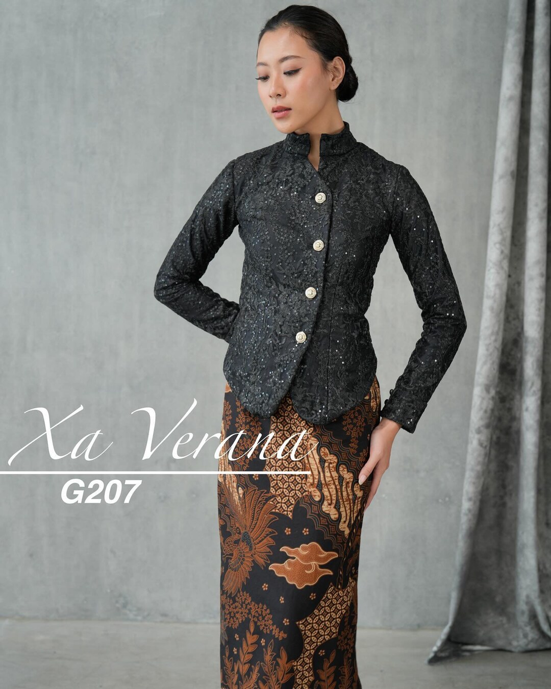 Custom Kebaya Dress: Batik Brocade Formal Indonesian Clothing - Etsy