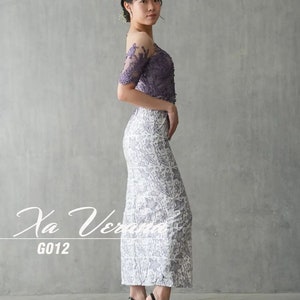 Kebaya off Shoulder, Custom Kebaya Modern, Custom Formal Event Dress ...