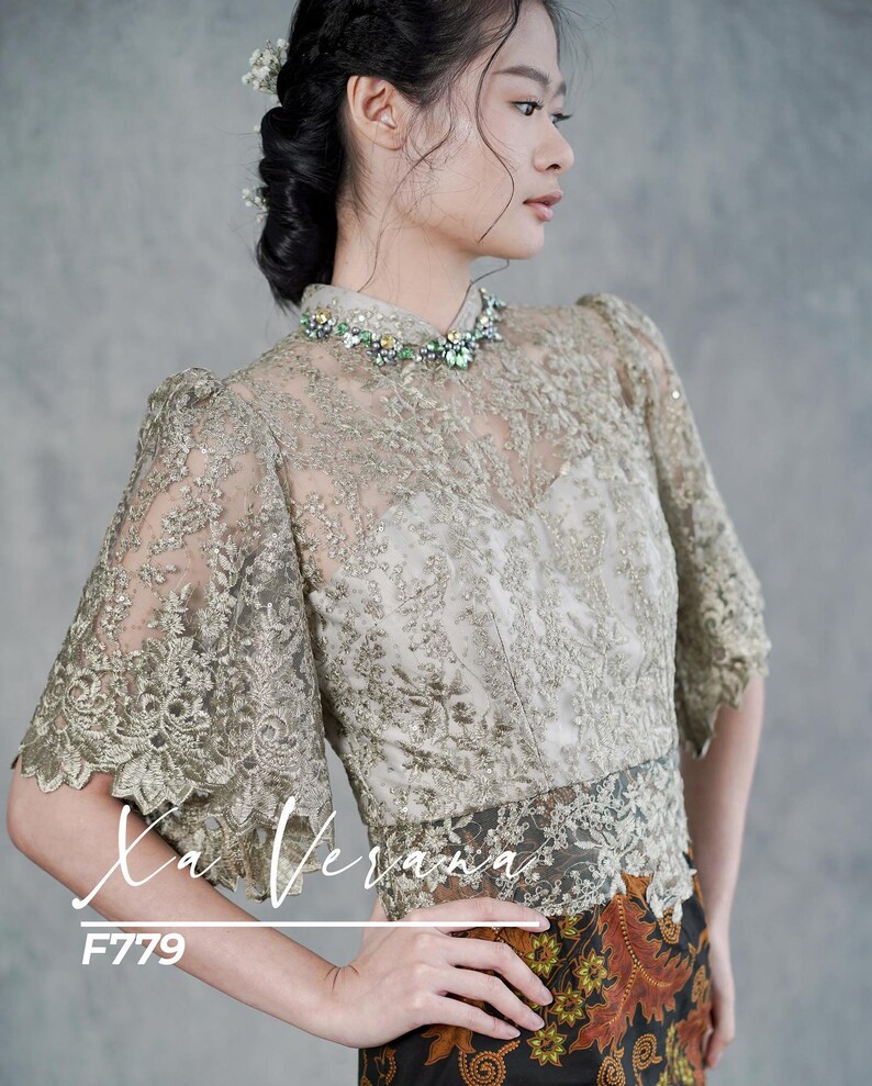 Kebaya Indonesia Kebaya Gown Custom Formal Event Dress - Etsy