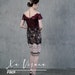 Kebaya Indonesia Modern, off Shoulder Dress, Women Red Dress ...