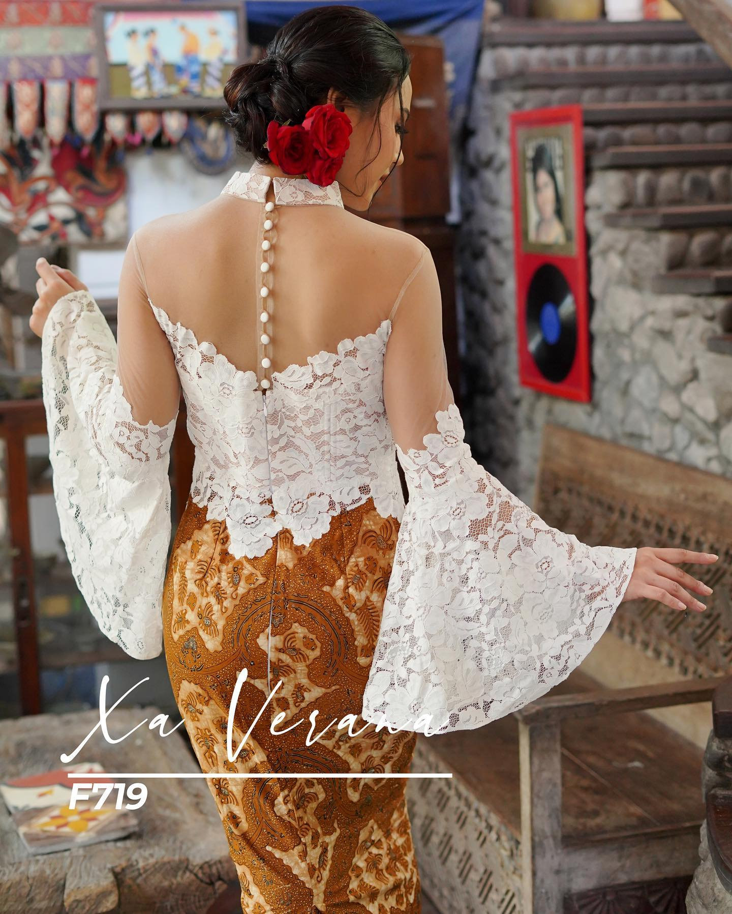 Kebaya Wedding, Bride Batik Skirt,indonesian Bride,wedding Dress ...