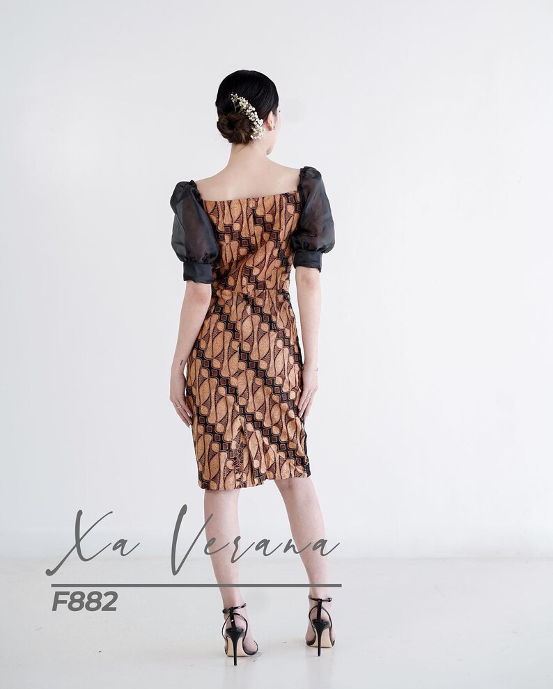 Custom Batik Dress Indonesia Formal Event Dress Wedding - Etsy