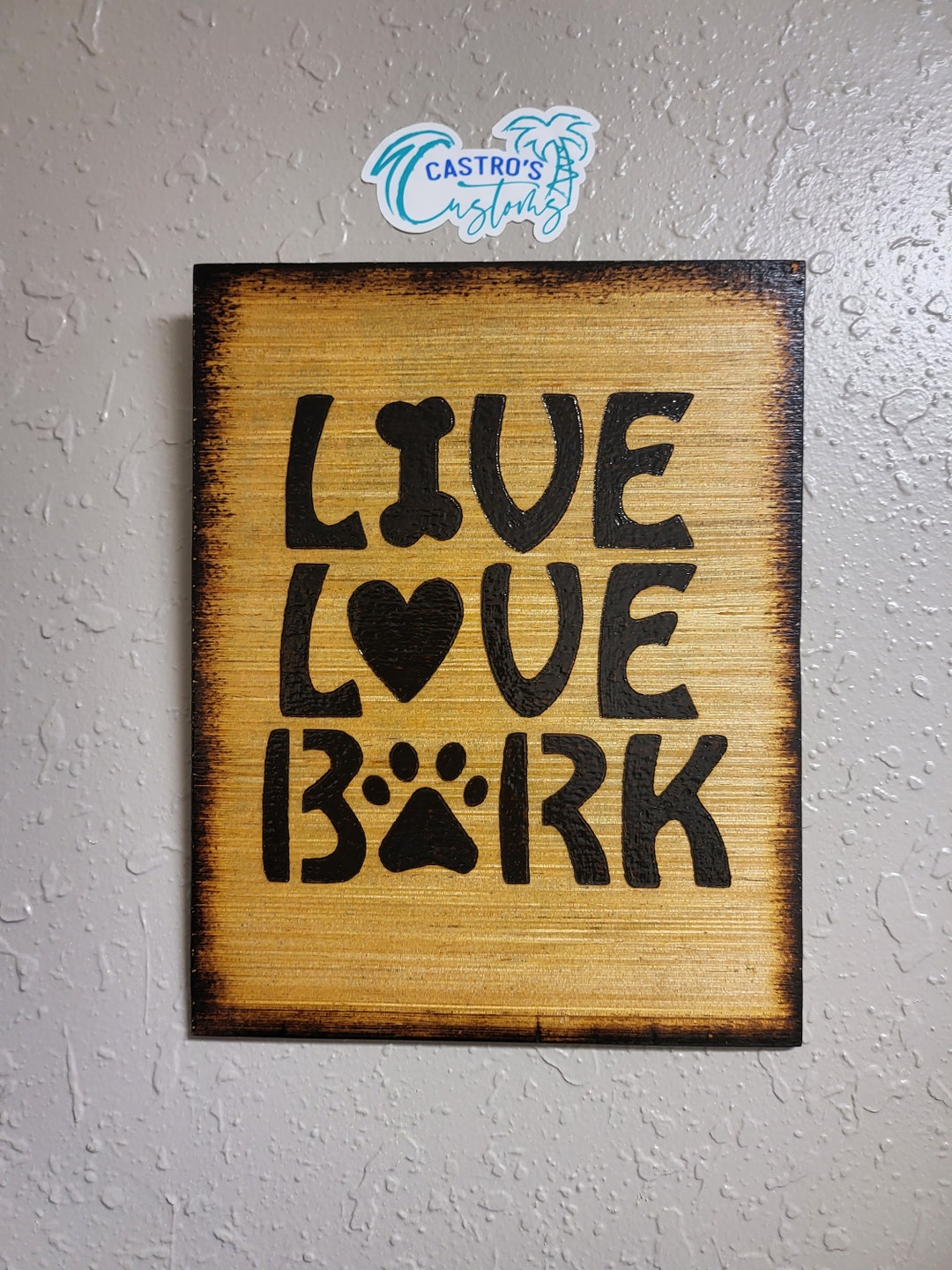 INDOOR WOOD DECOR, 8x10 Wood Burned Wall Art Handmade or Laser Engraved ...