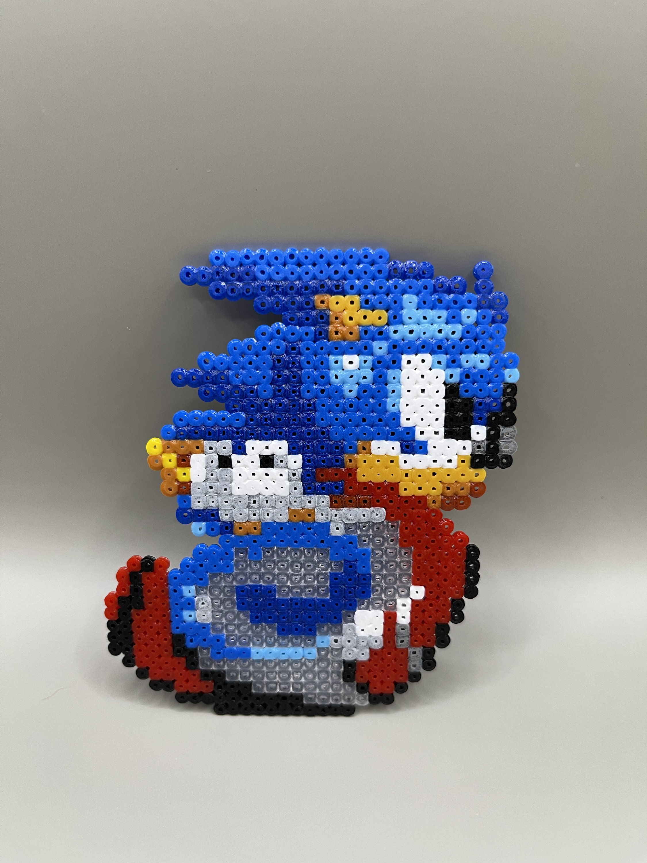 Sonic the Hedgehog & Gold Ring Fridge Magnet/keyring/wall Decoration ...
