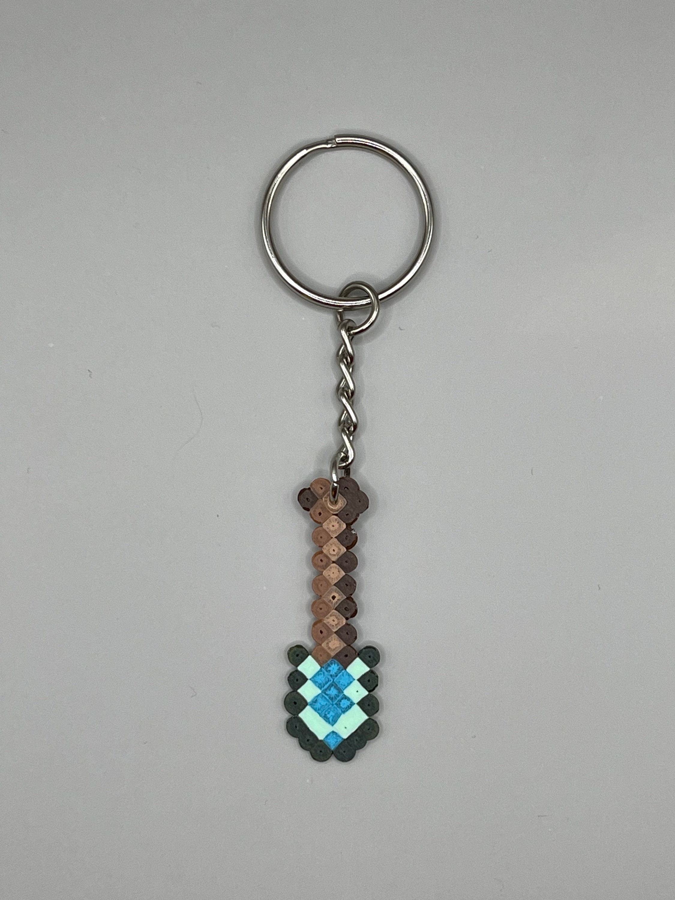 Minecraft Tools Keyrings - Hama Beads/perler Beads - Etsy