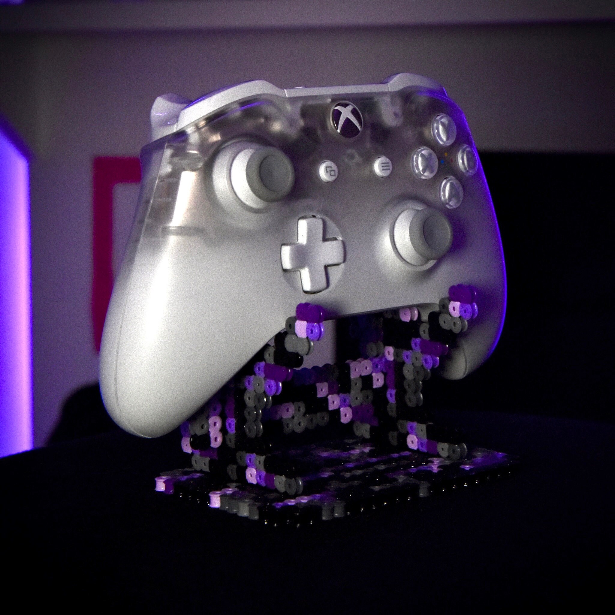 Universal Pixel Game Controller Stand Hama/perler Beads - Etsy