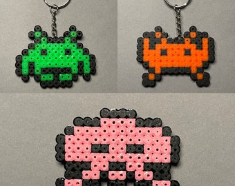 Super Mario Themed Perler/hama Bead Keyring/fridge Magnet - Etsy