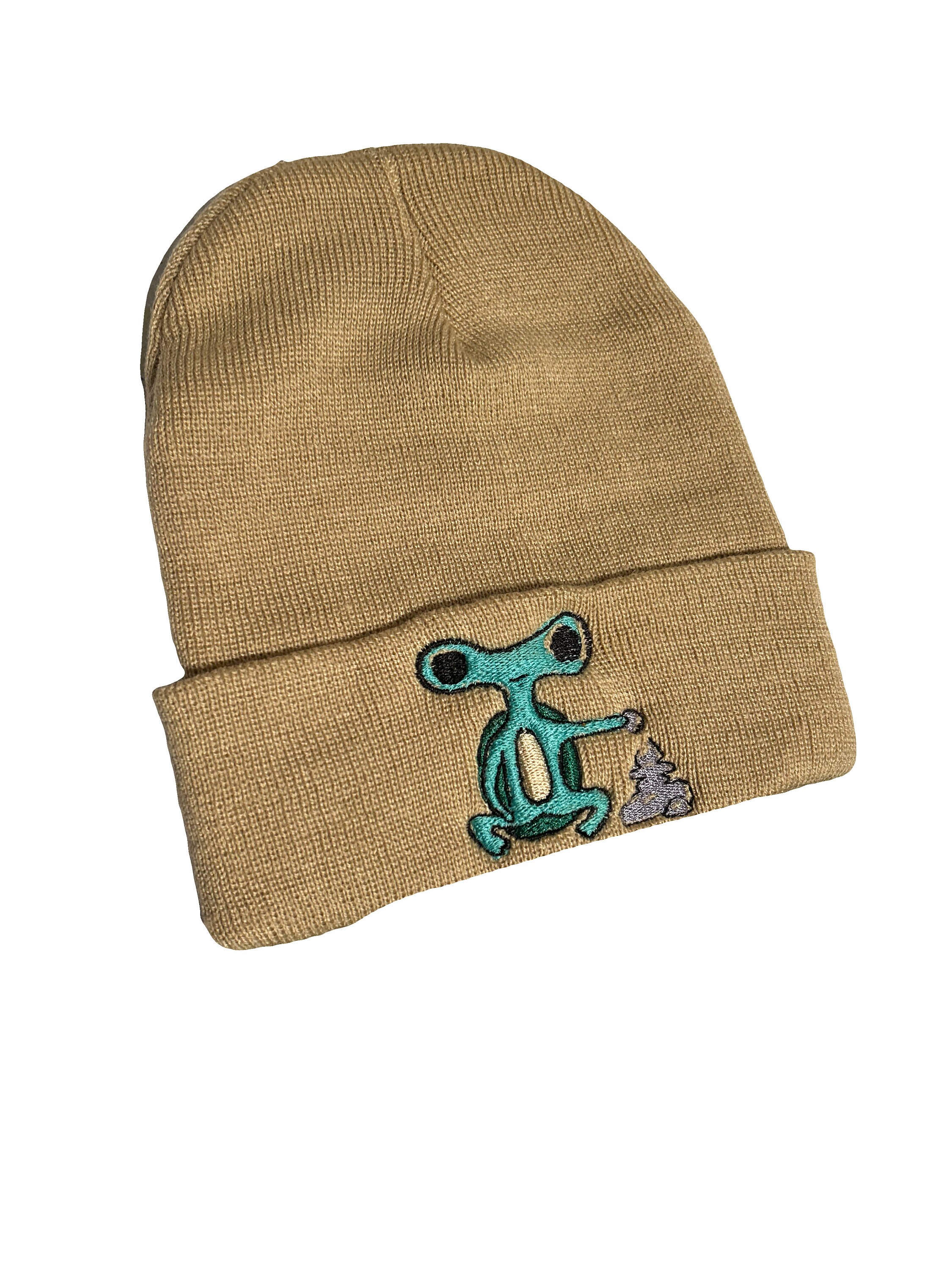 Balance Alien Beanie Hat khaki - Etsy