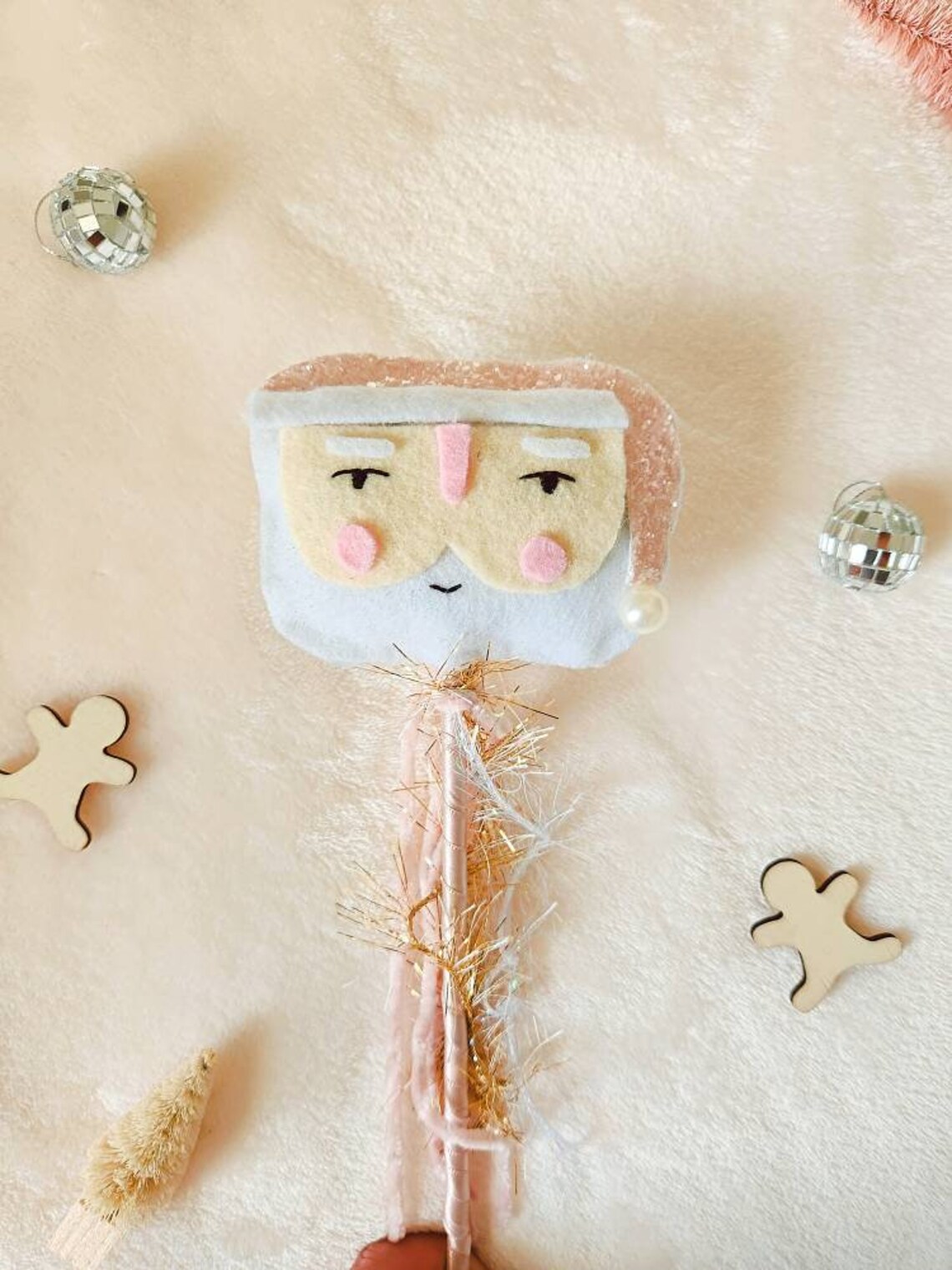 Felt Santa Wand, Party Basket Wands , Christmas Wands, Anthropologie ...