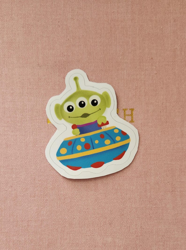 Alien Stickers, Toy Story Stickers, Watercolor Stickers, Toy Story ...