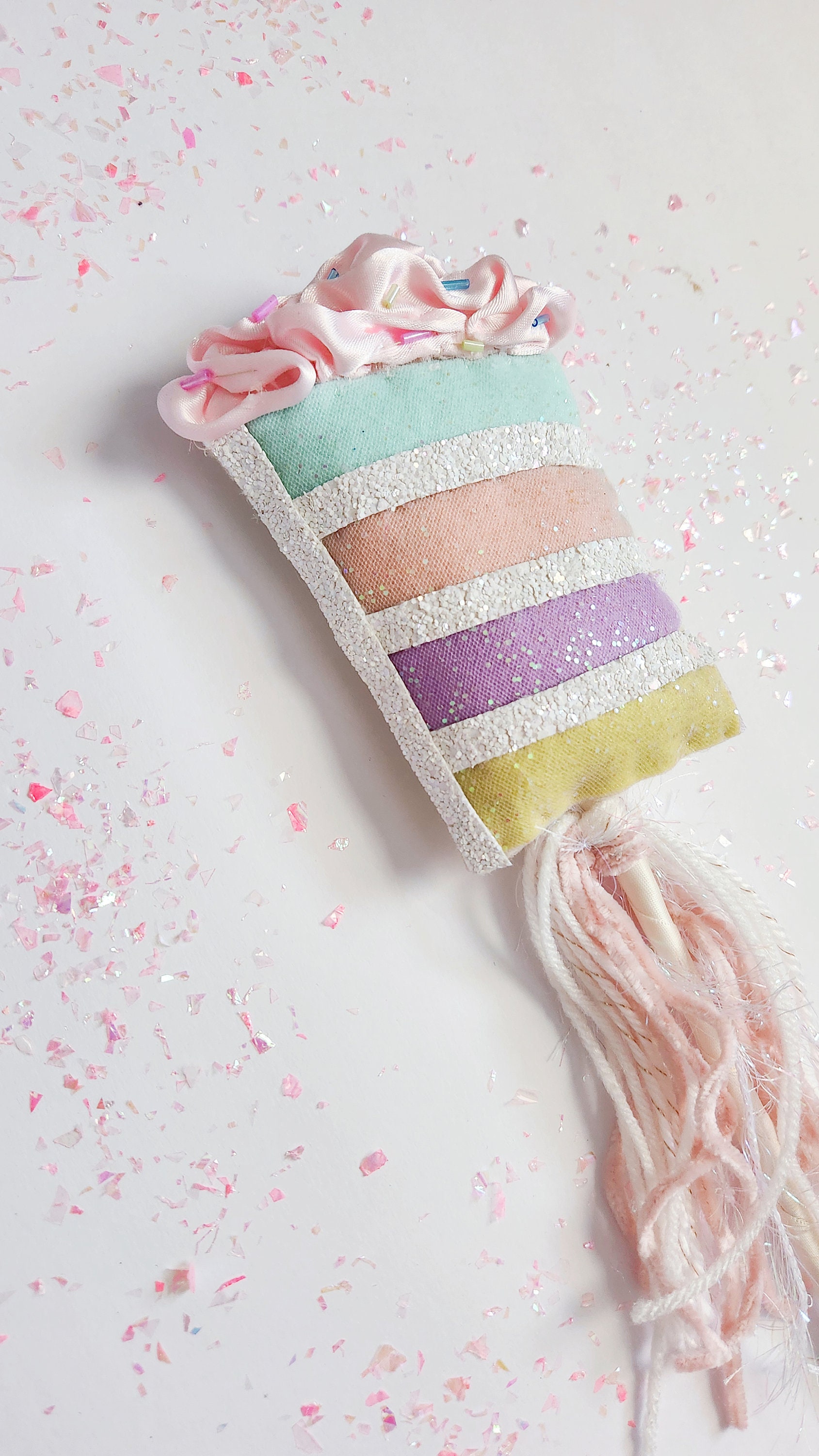 Birthday Cake Wand, Felt Cake, Birthday Theme , Sprinkle Theme Party ...