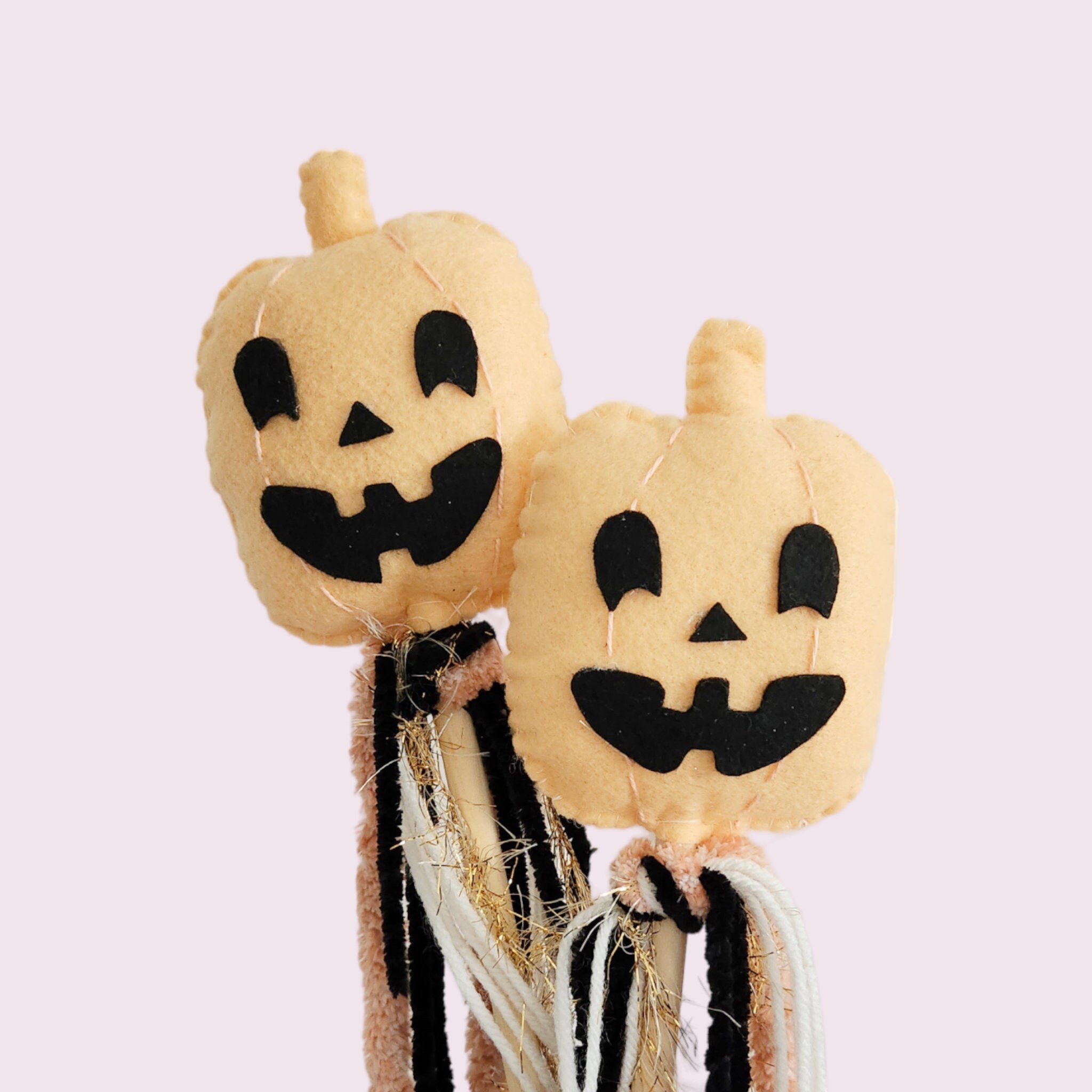Felt Pumpkin Wand, Pumpkin Wand, Felt Wands, Halloween Season, Felt ...