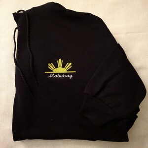 Mabuhay Filipino Hoodie or Crew Neck - Philippines - Gift for Her ...