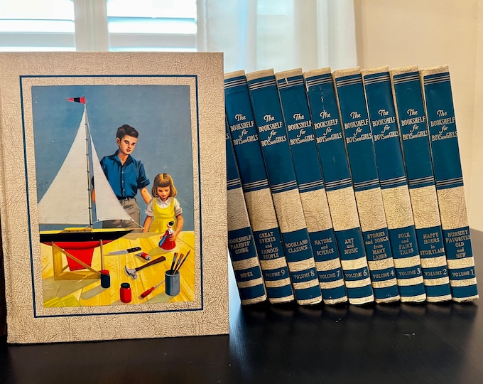 The Bookshelf for Boys and Girls Complete Set of 10 Volumes, 1963-1966 ...