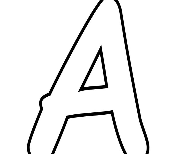 ABC Capital Letters Pdf Full Alphabet & Individual Letters Total 27 ...