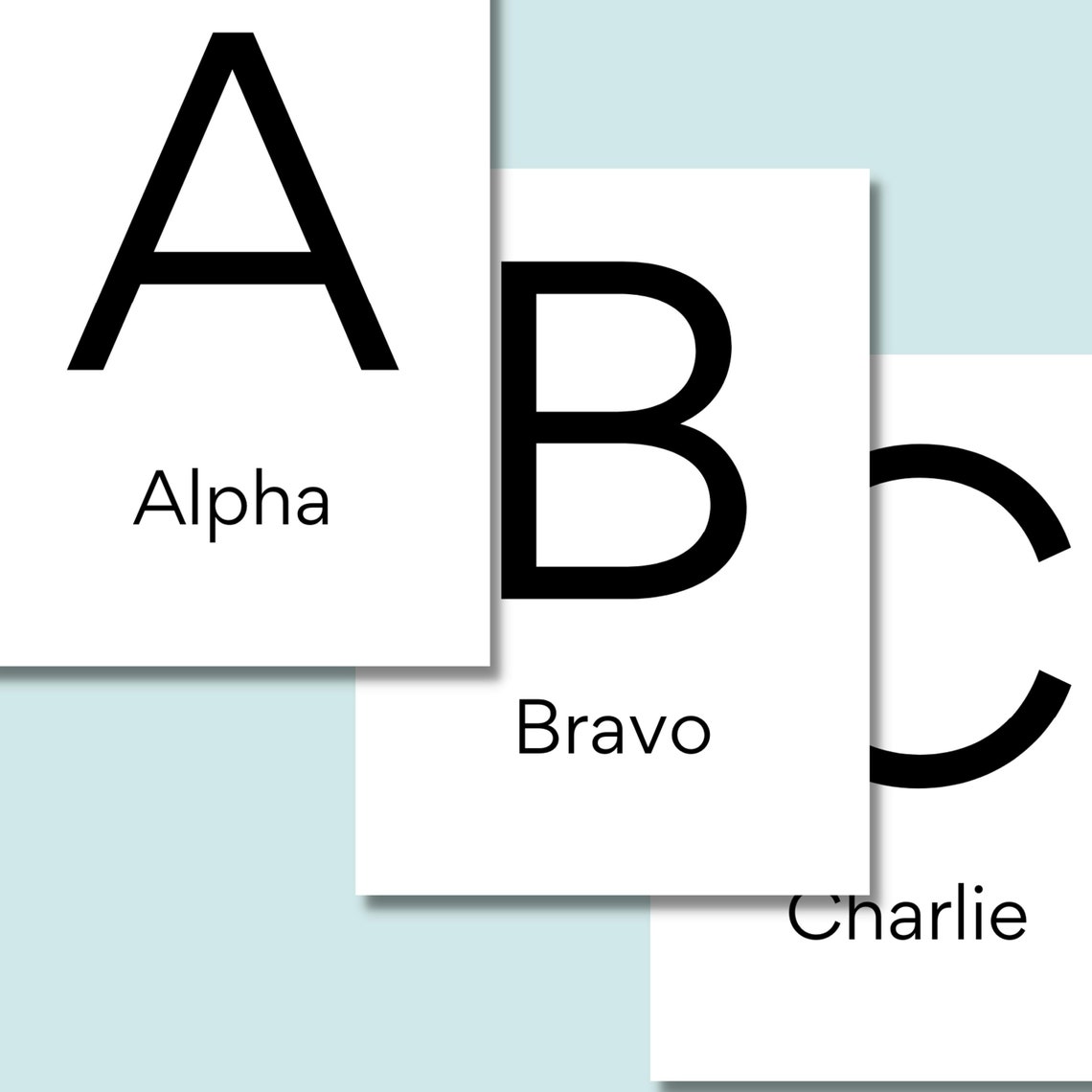 Phonetic Alphabet L NATO Alphabet L Digital Download 27 Pg File in Pdf ...