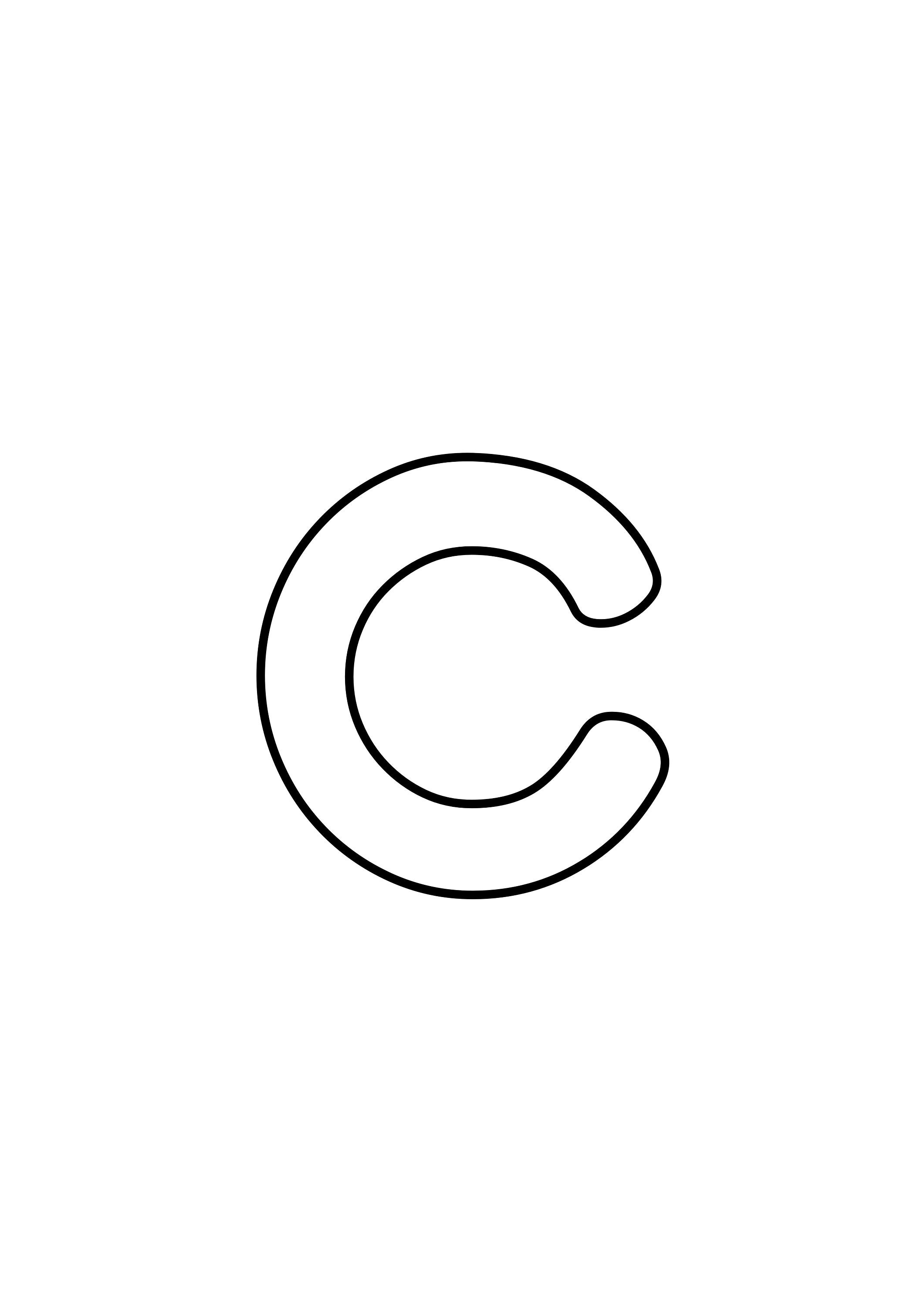 ABC Uppercase and Lowercase Letters in Pdf A4 Portrait. Full Alphabet ...