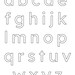 ABC Uppercase and Lowercase Letters in Pdf Png Jpg A4 Portrait. Full ...