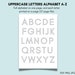 ABC Capital Letters Pdf Png Jpg Full Alphabet & Individual Letters ...