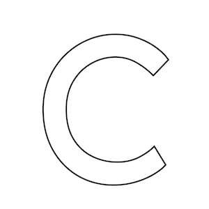 ABC Uppercase and Lowercase Letters in Pdf Png Jpg A4 Portrait. Full ...