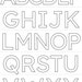 Alphabet Tracing Uppercase Letters and Lowercase Letters Tracing Inside ...