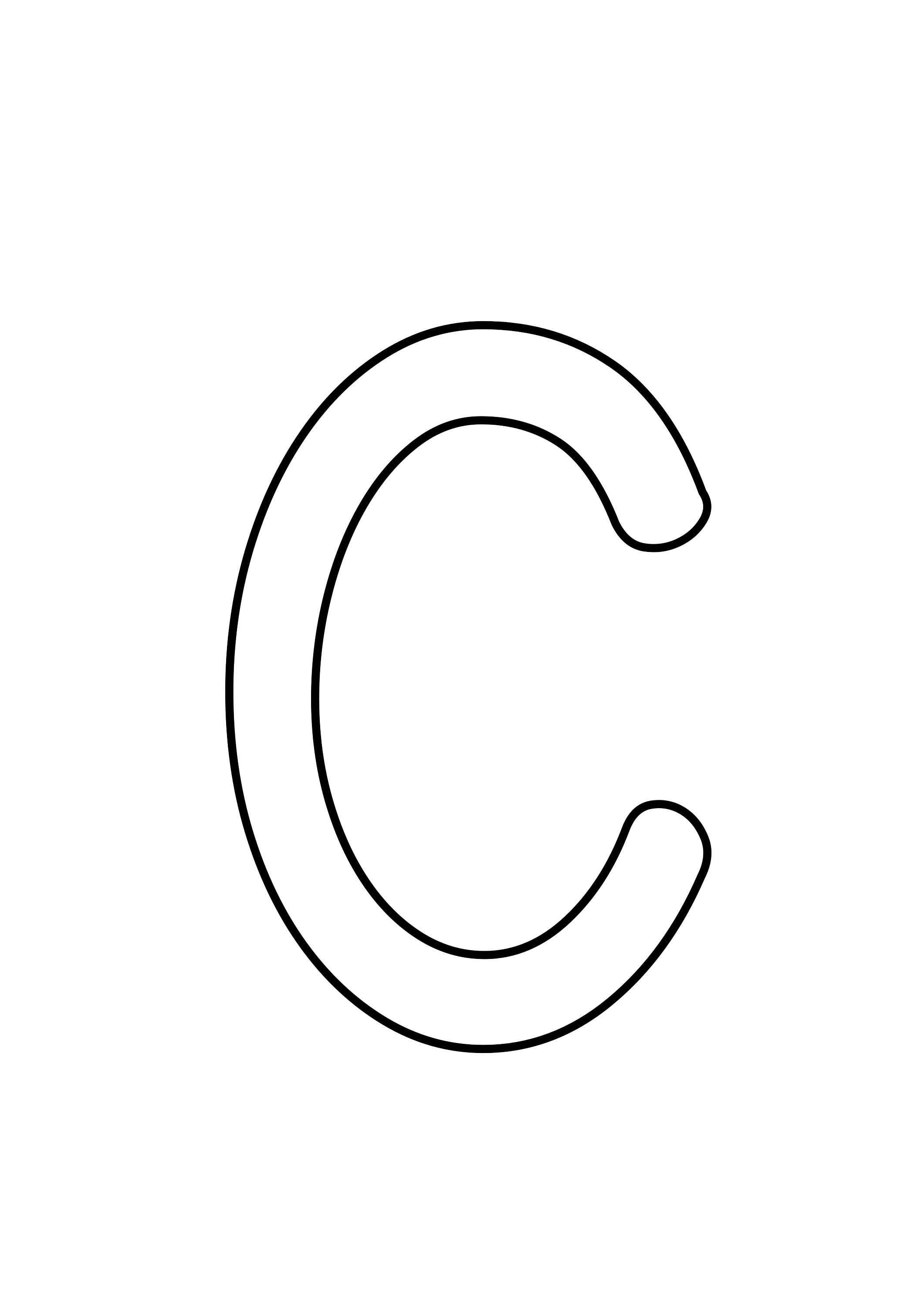 ABC Uppercase and Lowercase Letters in Pdf A4 Portrait. Full Alphabet ...