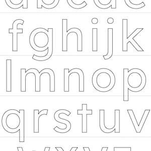 Alphabet Tracing Uppercase Letters and Lowercase Letters Tracing Inside ...