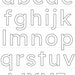 Alphabet Tracing Uppercase Letters and Lowercase Letters Tracing Inside ...