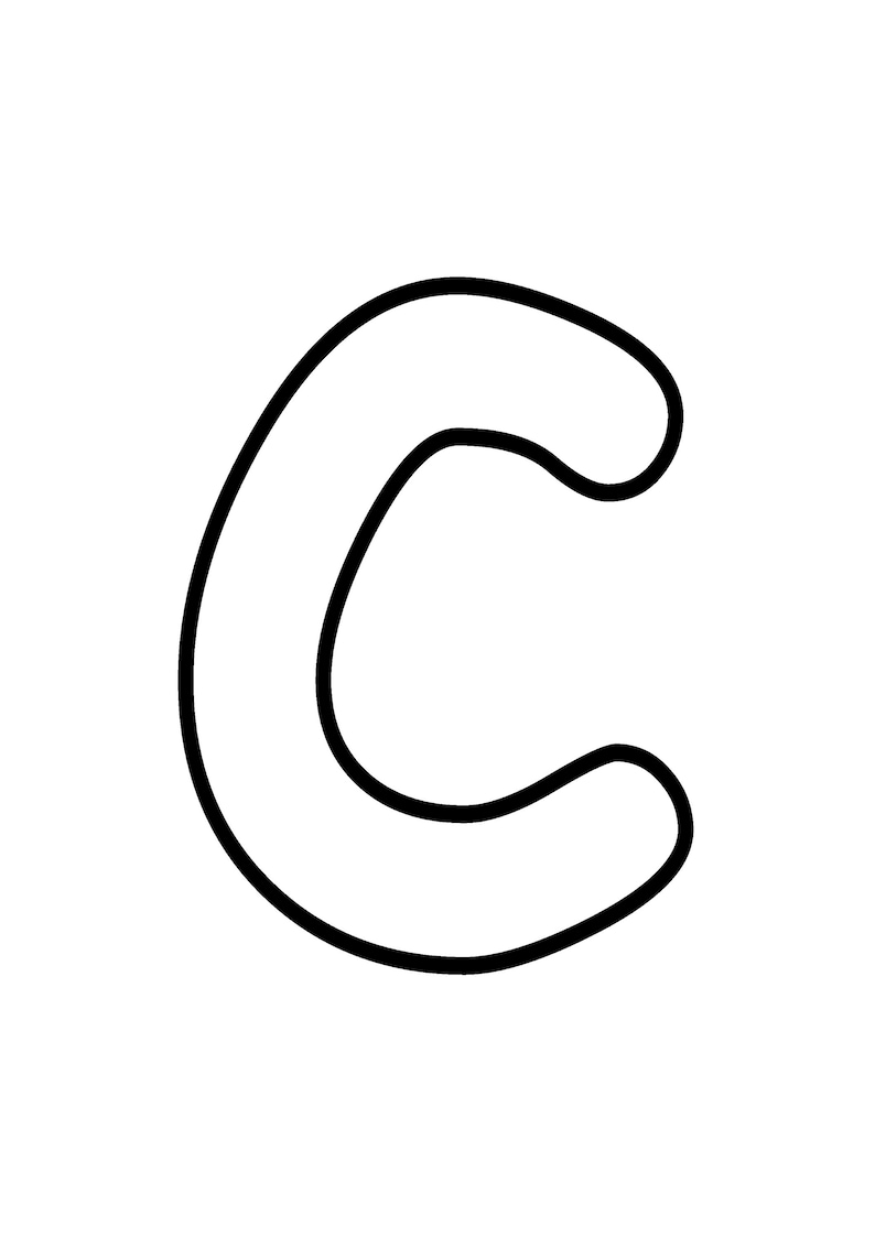 Printable Alphabet Lowercase Bubble Pdf Full Alphabet on Page ...