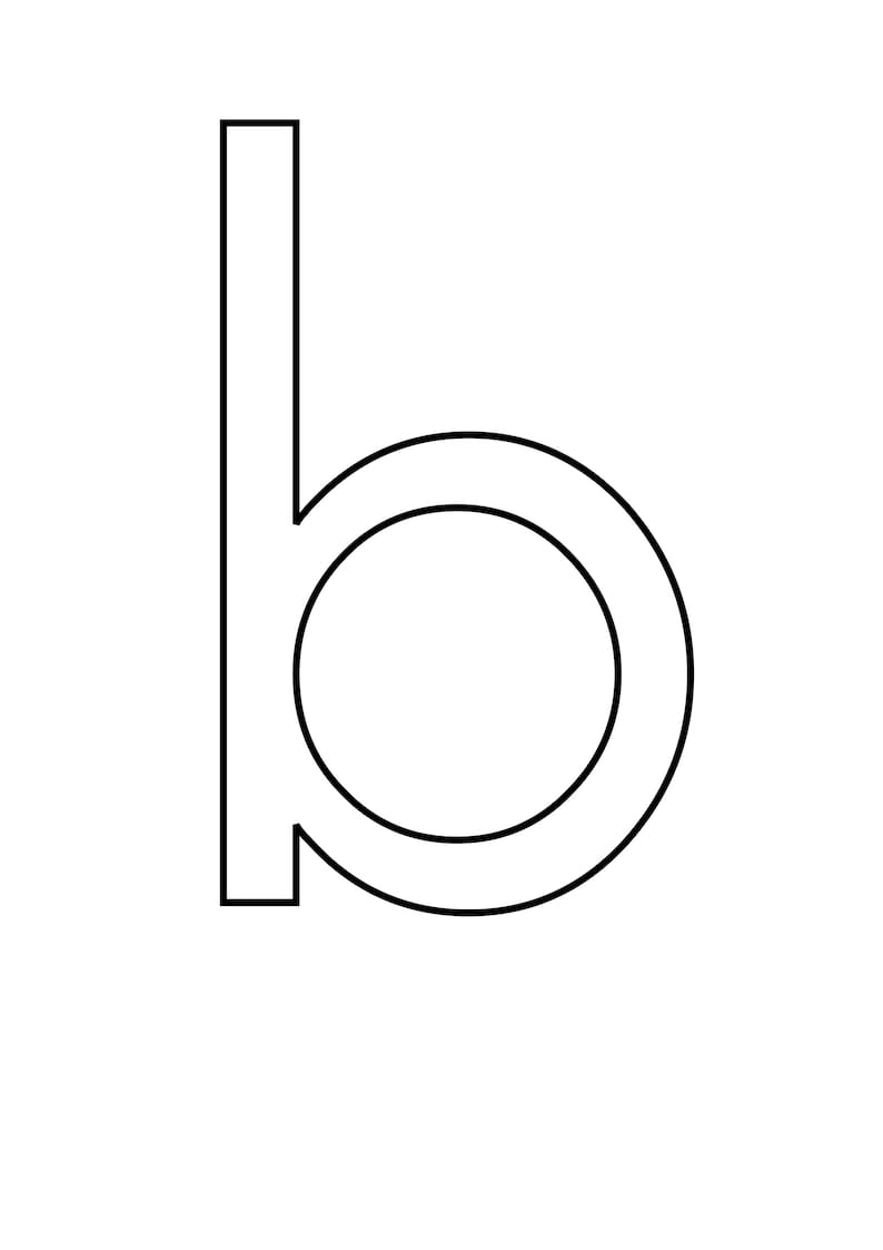 ABC Lowercase Letters Pdf Full Alphabet & Individual Letters Total 27 ...