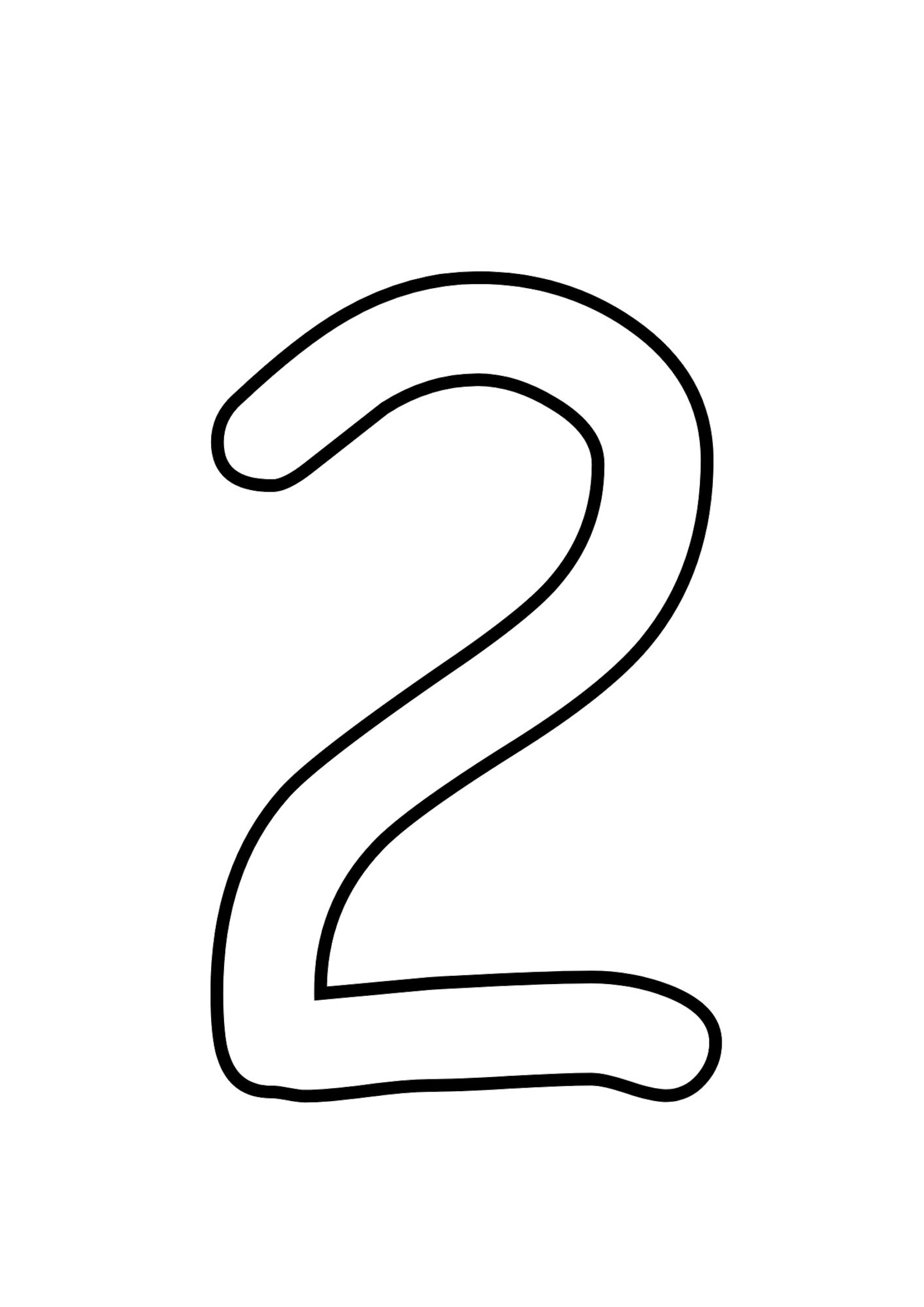 Printable Numbers Bubble A4 Pdf Numbers From 1-50 Total 65 Pages With ...