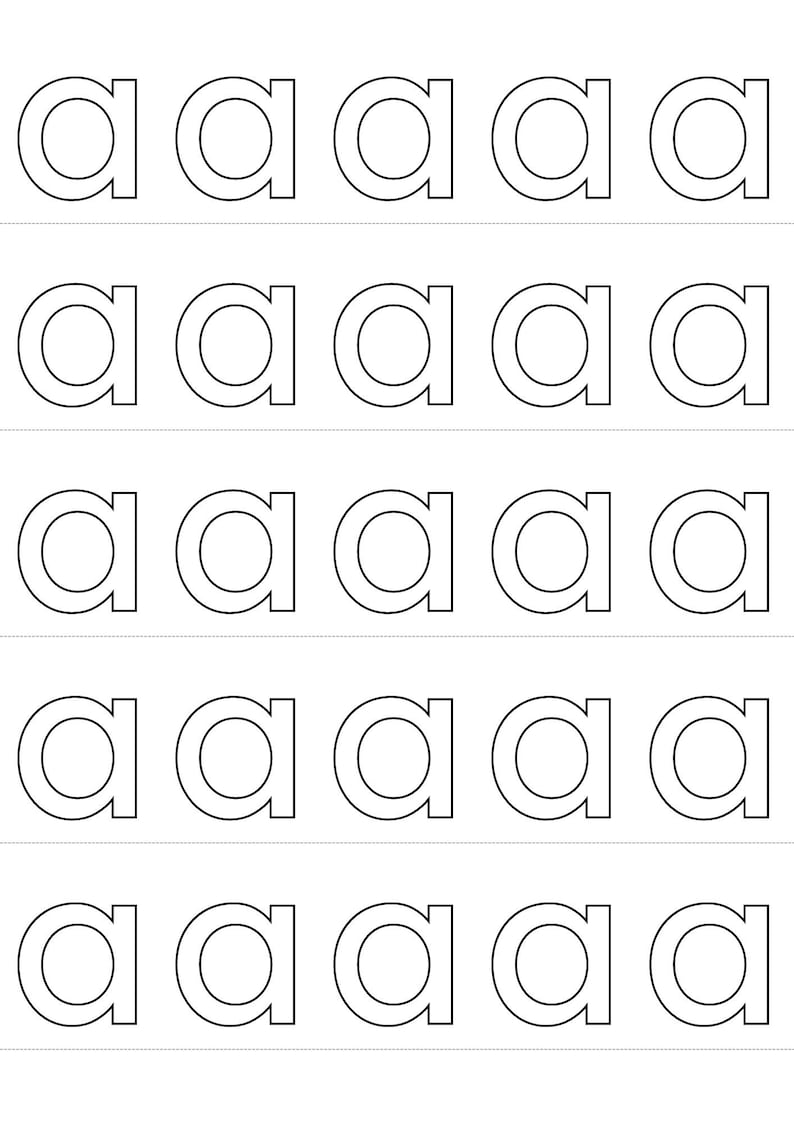 Alphabet Tracing Uppercase Letters and Lowercase Letters Tracing Inside ...