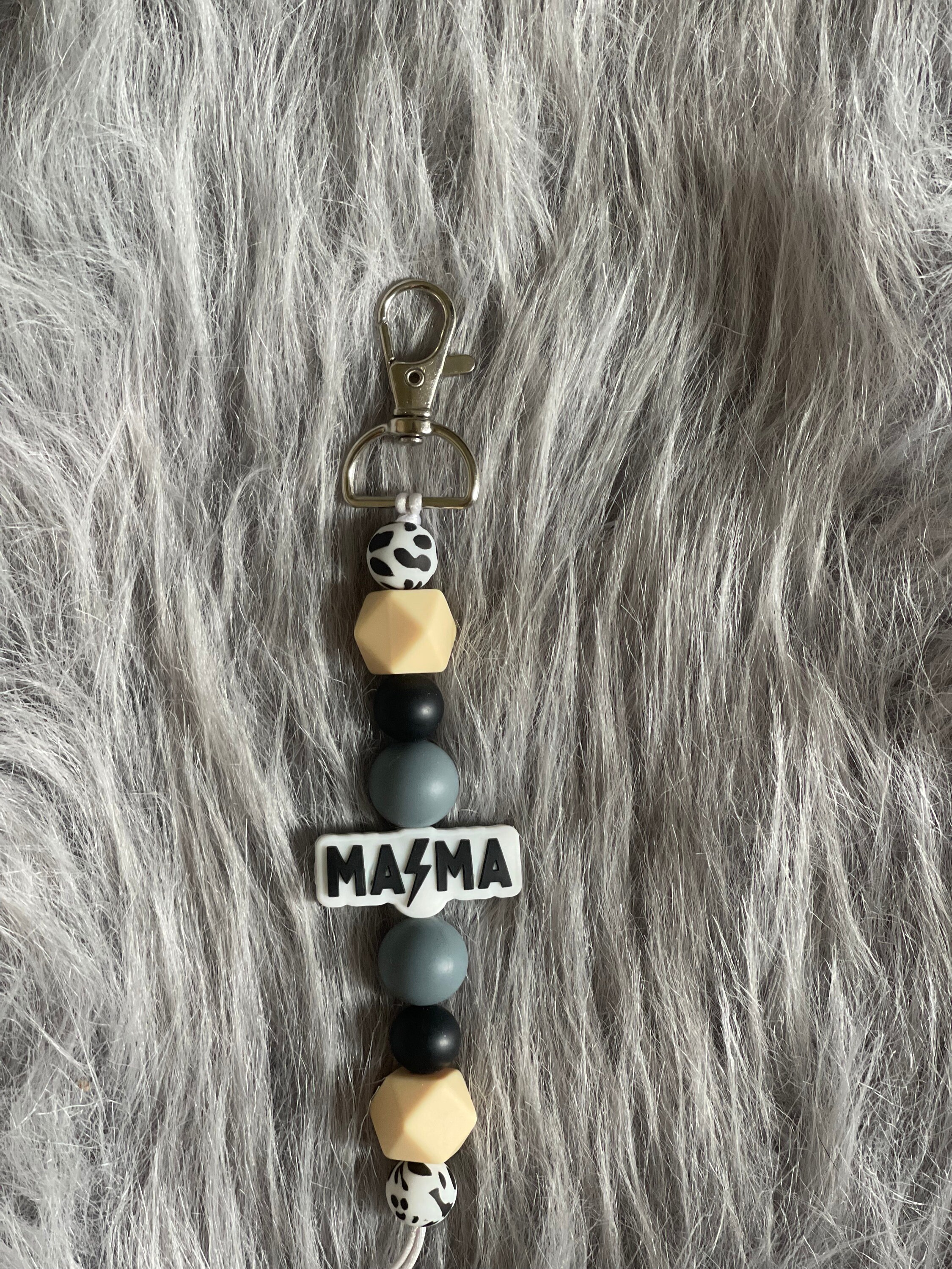 Matching Mama and Mini Pacifier Clip and Keychain Set Custom - Etsy