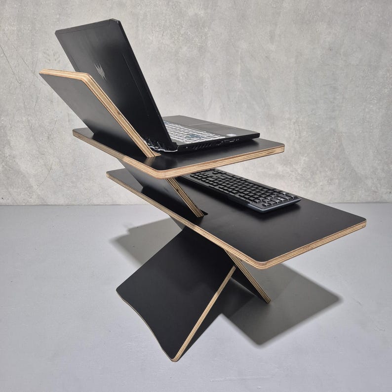 CNC Plans for DIY Laptop Stand, Stand-up Desk, Office Workstation ...