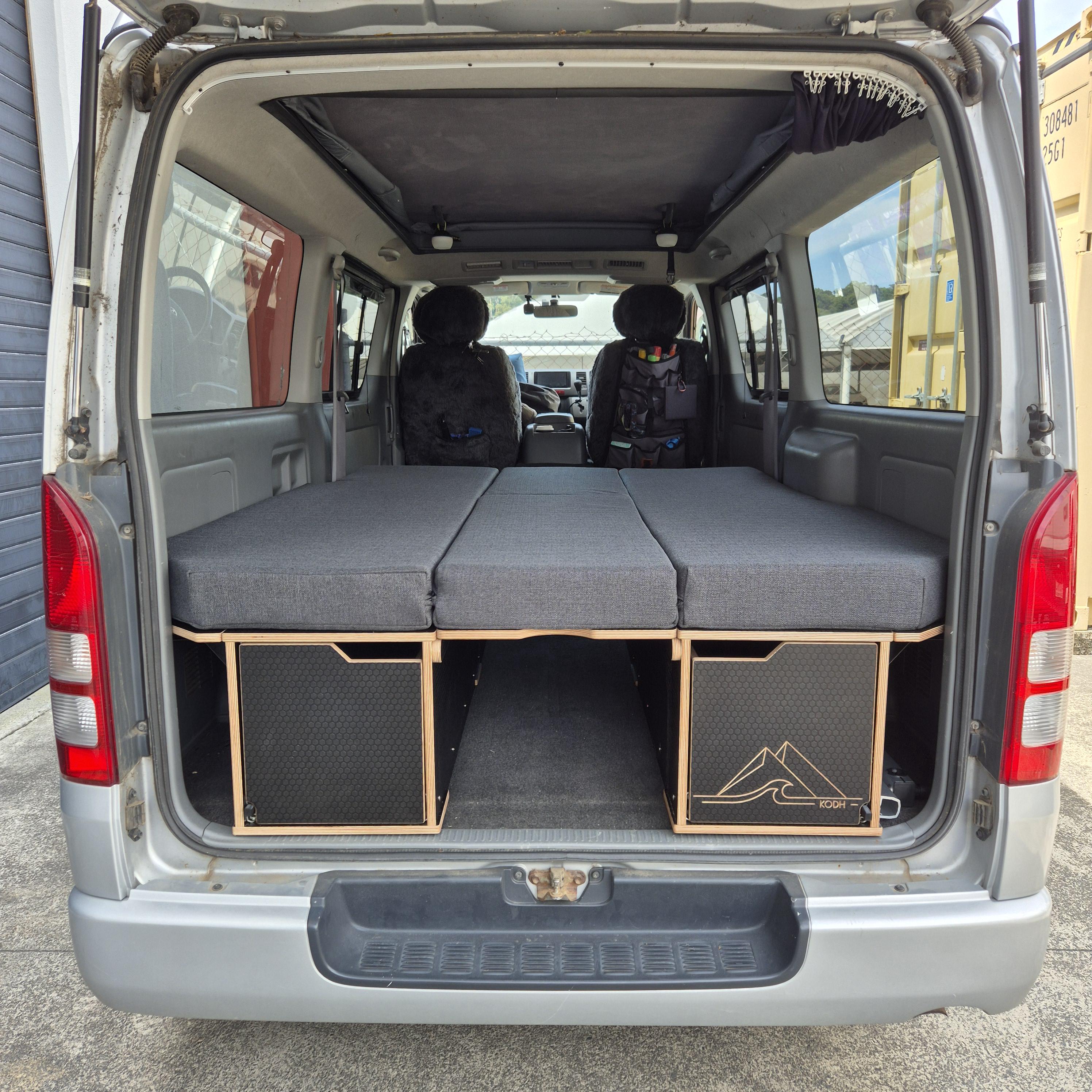KODH.COM.AU Toyota Hiace Campervan Conversion Kit | Van Bed Fitout ...