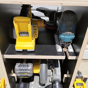 CNC File DIY Mobile Tool Cart, Workshop, Workbench, Homemade Rolling ...