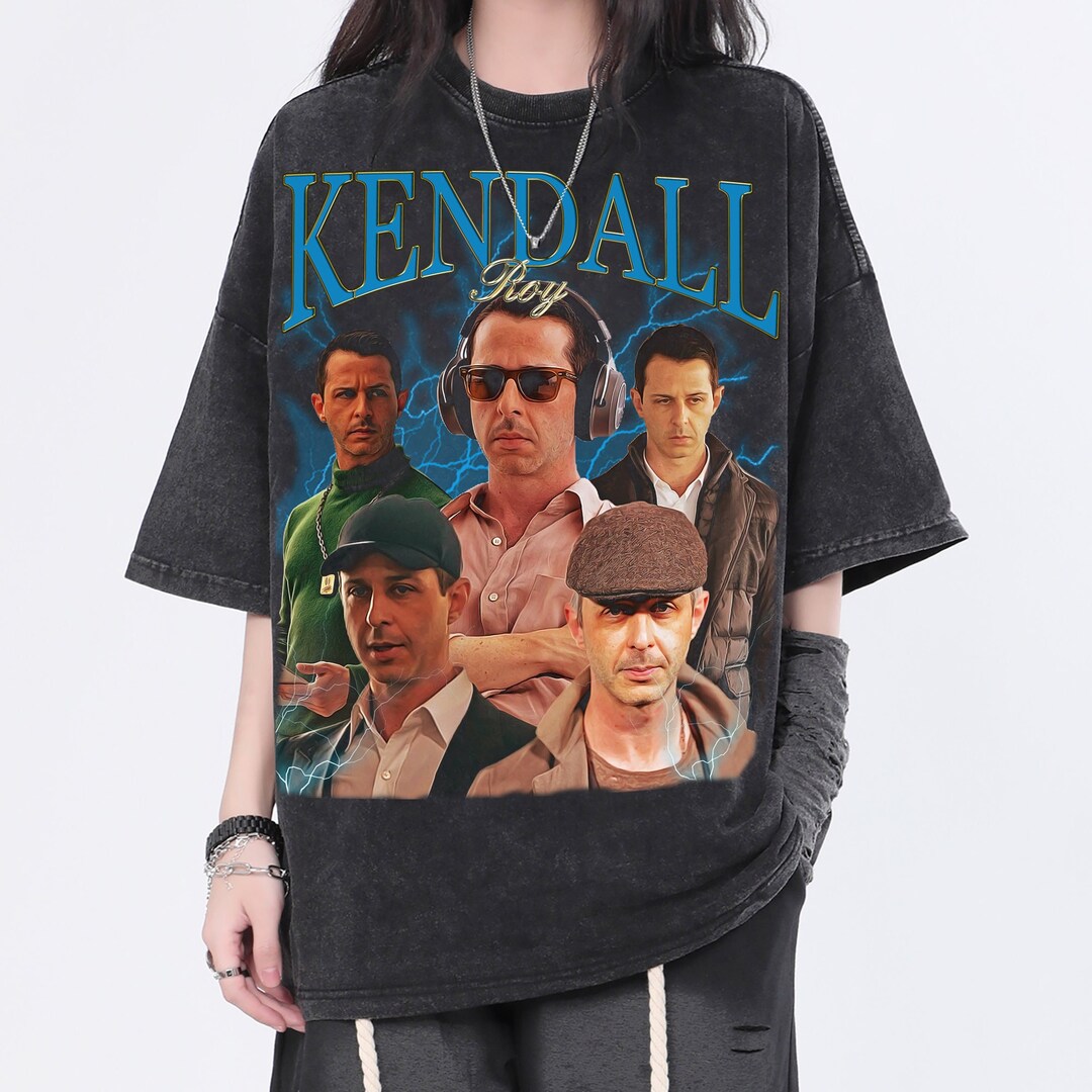 Kendall Roy Vintage Washed T-shirt Roman Roy Homage Teefunny - Etsy