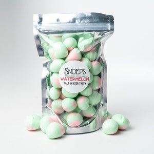 Freeze Dried Watermelon Taffy | FREE SHIPPING | Salt Water Taffy ...